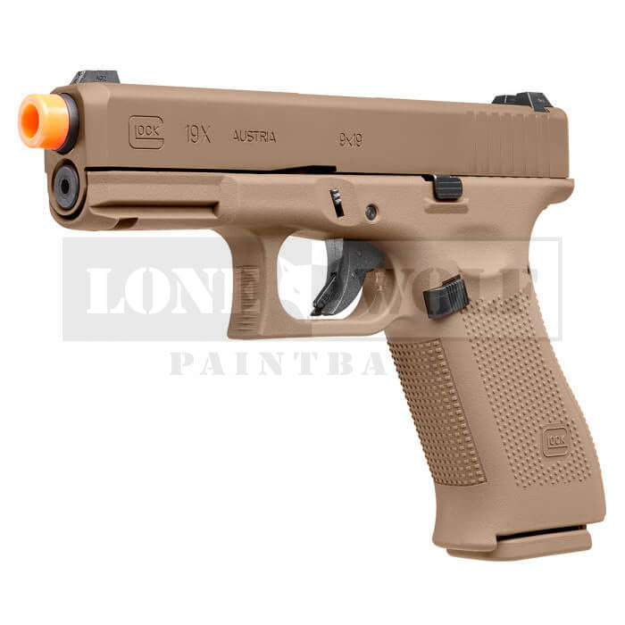Umarex Glock G19X Gas Airsoft Pistol – Lone Wolf Paintball