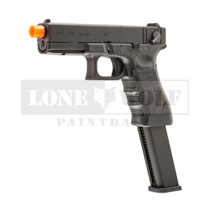 Umarex Glock G18C Gen 3 Gas Full Auto Airsoft Pistol – Lone Wolf Paintball