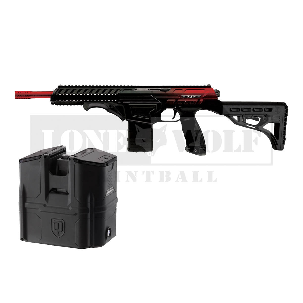 Dye DAM Assault Matrix & Box Rotor Combo – Lone Wolf Paintball