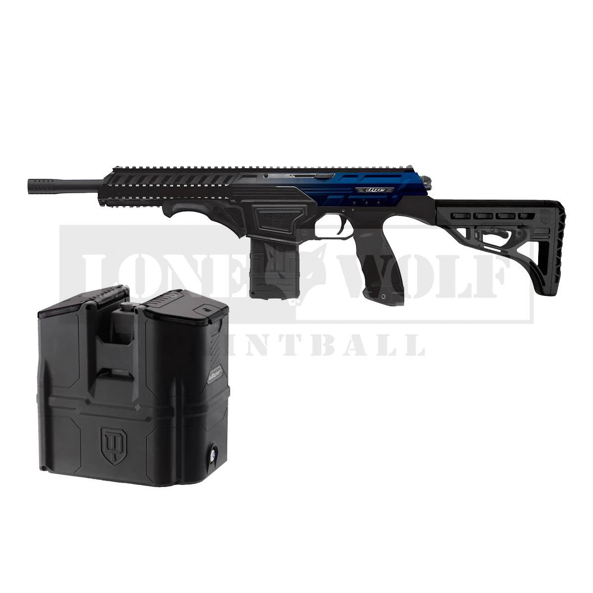 Dye DAM Assault Matrix & Box Rotor Combo – Lone Wolf Paintball