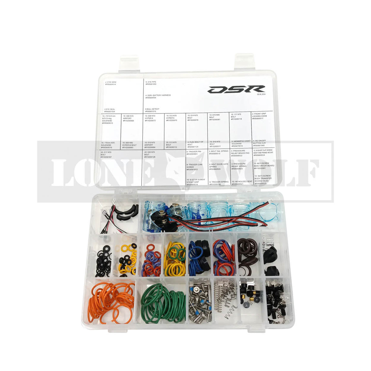 Dye DSR / DSR+ Complete Rebuild Kit – Lone Wolf Paintball