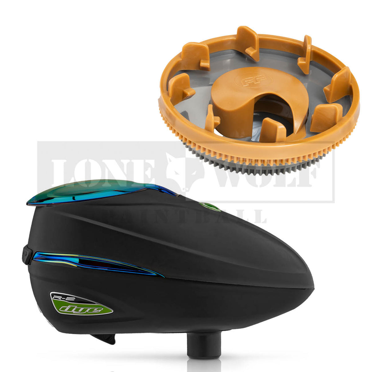 Dye Rotor R2 w/ Funnel Feed System – Lone Wolf Paintball