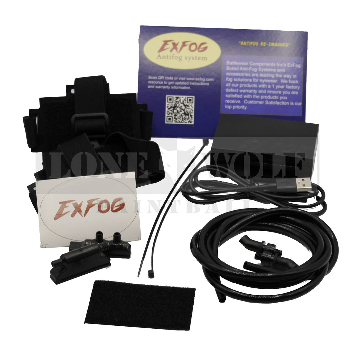 ExFog XT Standard Anti-Fog Goggle Kit – Lone Wolf Paintball
