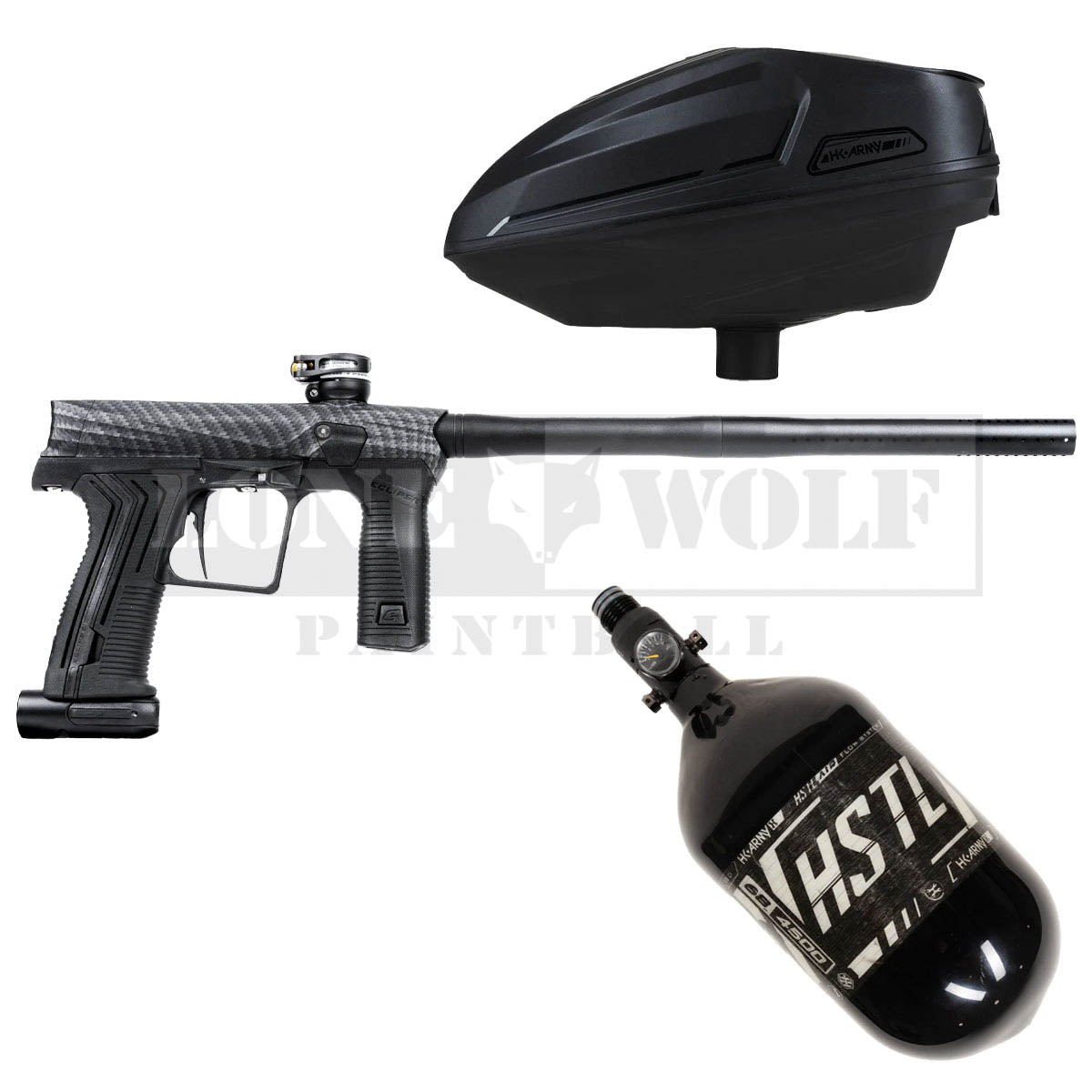 HK Army ETHA3 Hopper & Tank Combo – Lone Wolf Paintball