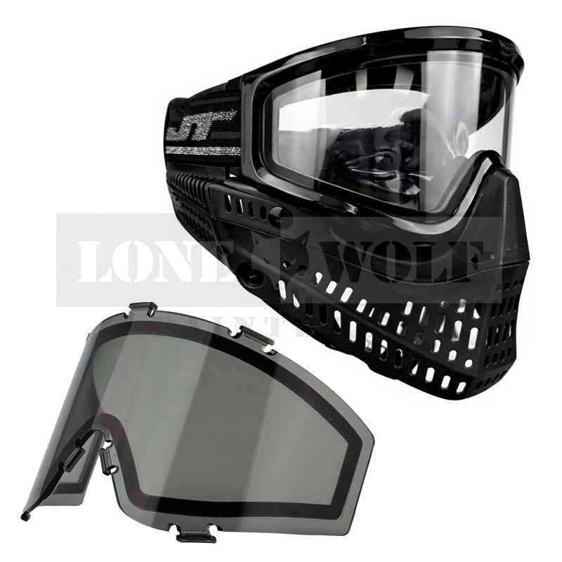 JT Proflex QLS Goggle - Black w/ Black – Lone Wolf Paintball