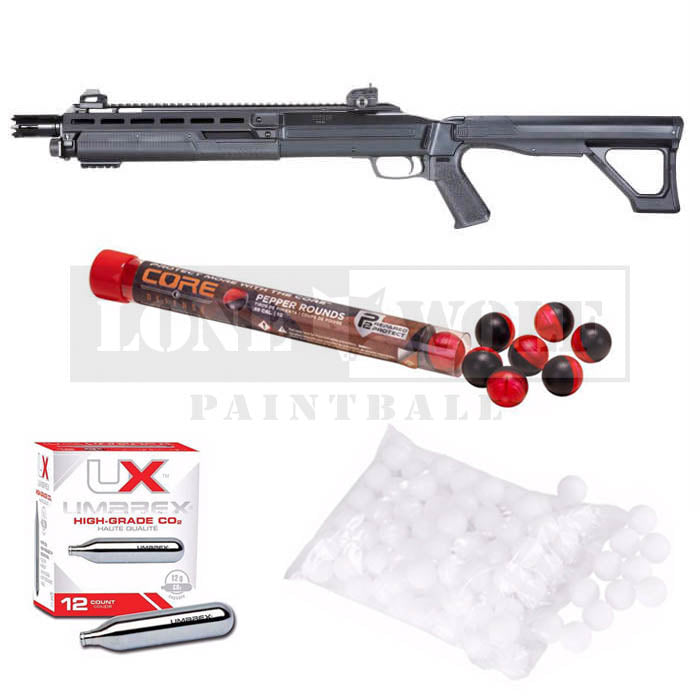 T4E TX 68 Rifle QAB & Pepper Ball Home Defense Kit – Lone Wolf Paintball