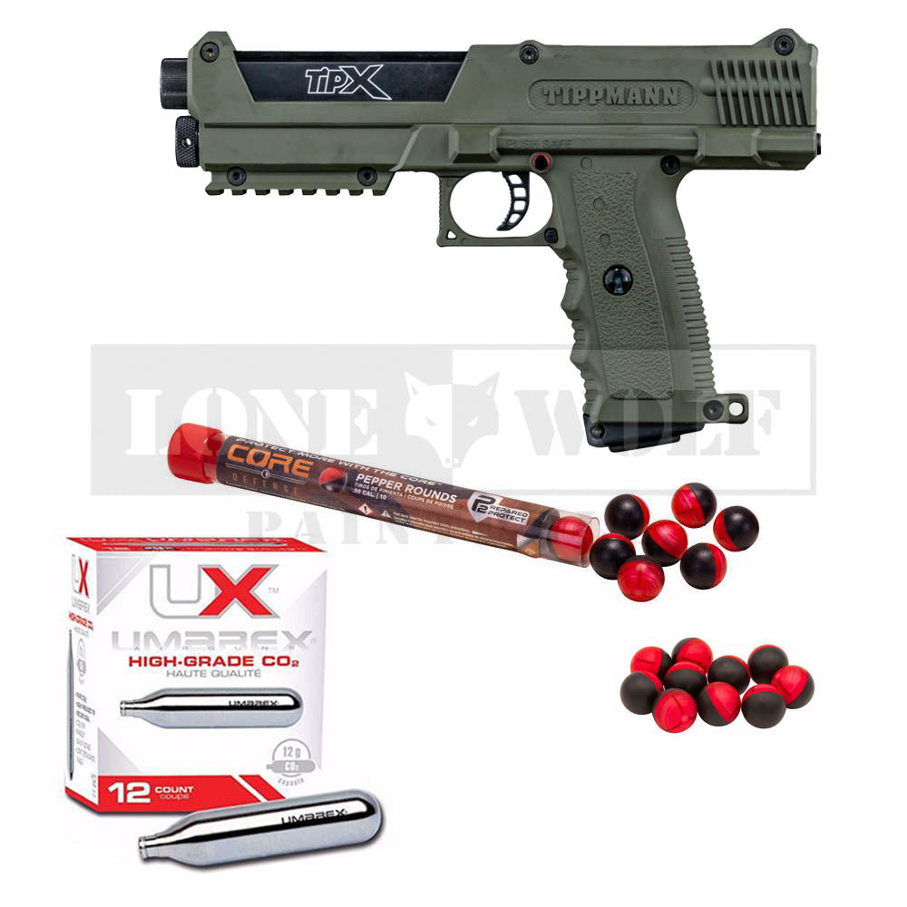 Tippmann TiPX PepperBall Home Defense Kit – Lone Wolf Paintball