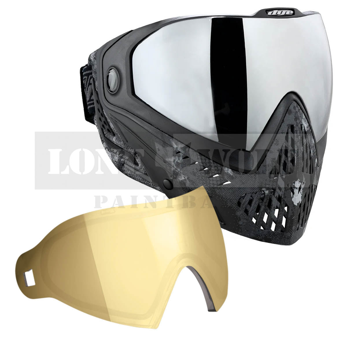 Dye i5 - DyeCam Black Fade w/ Extra Lens Included – Lone Wolf Paintball