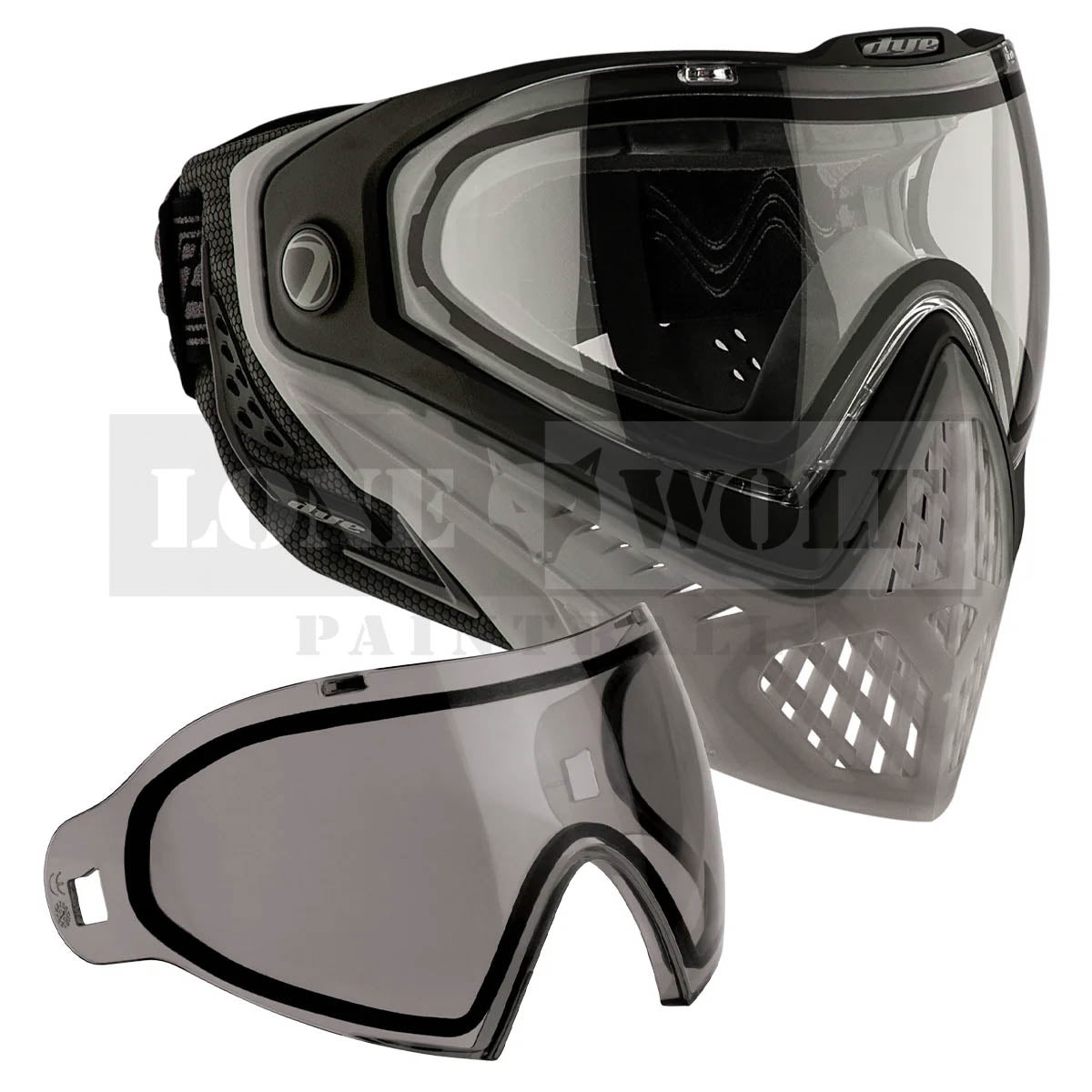 Dye i5 - SMOKE'D w/ Extra Lens Included – Lone Wolf Paintball