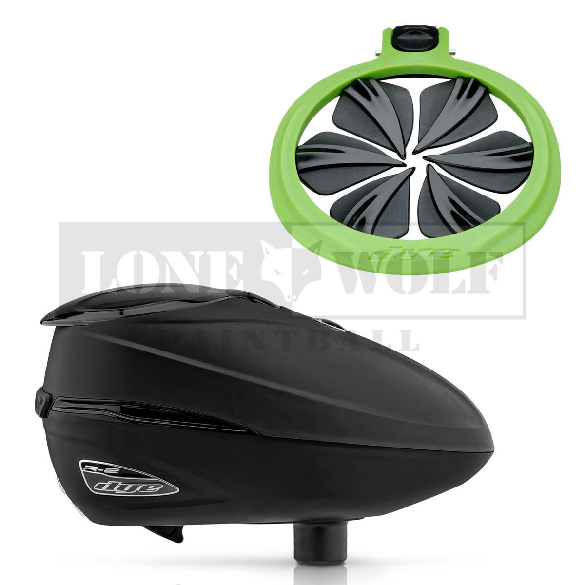 Dye Rotor R2 & Quick Feed Combo – Lone Wolf Paintball