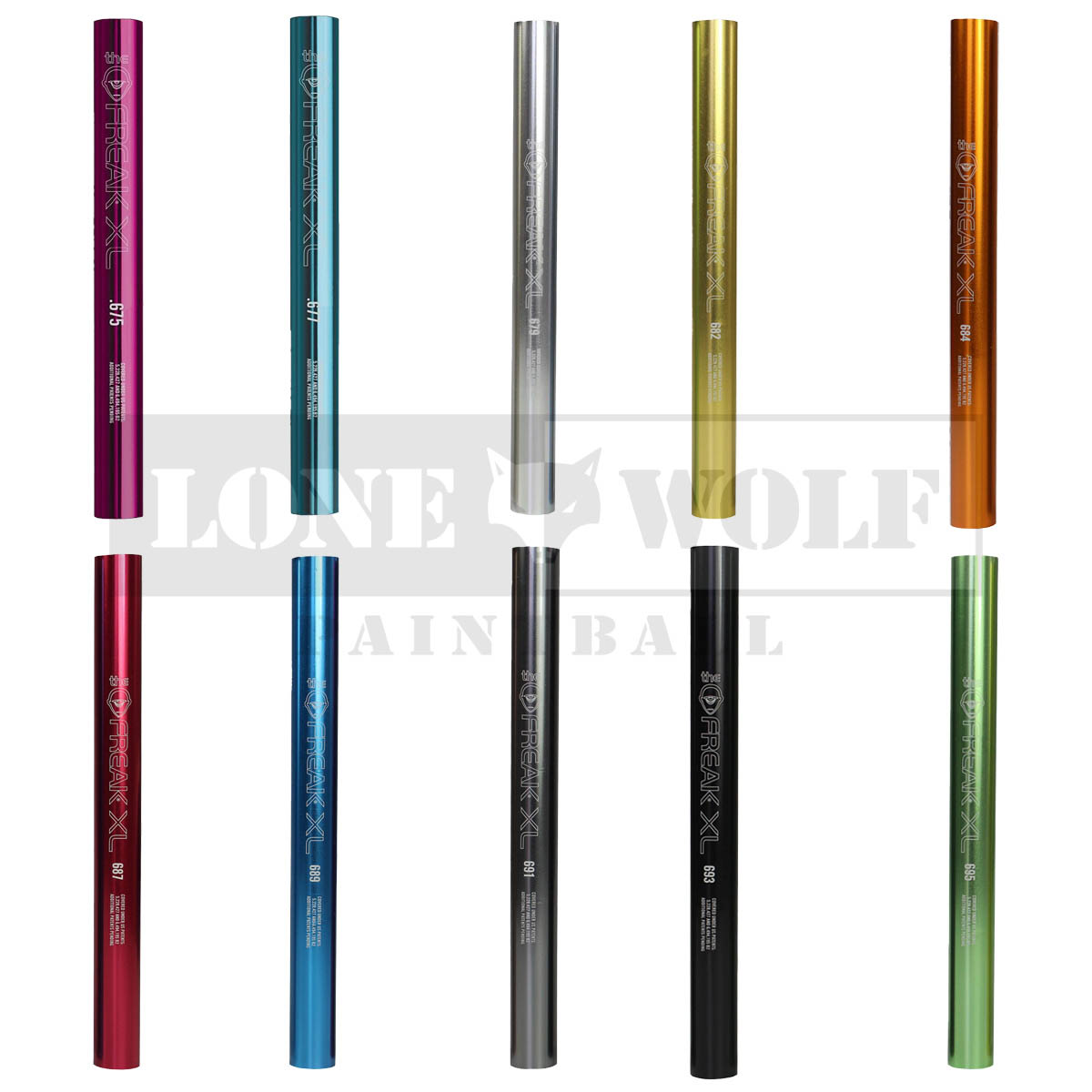 Freak XL Aluminum Barrel Insert – Lone Wolf Paintball