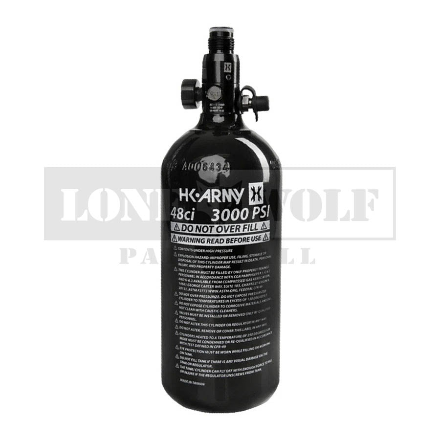 HK Army Aluminum 48/3000 Air Tank – Lone Wolf Paintball