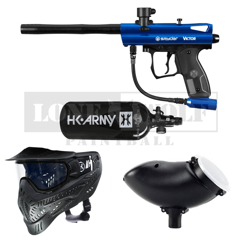 Spyder Victor Beginner Package – Lone Wolf Paintball