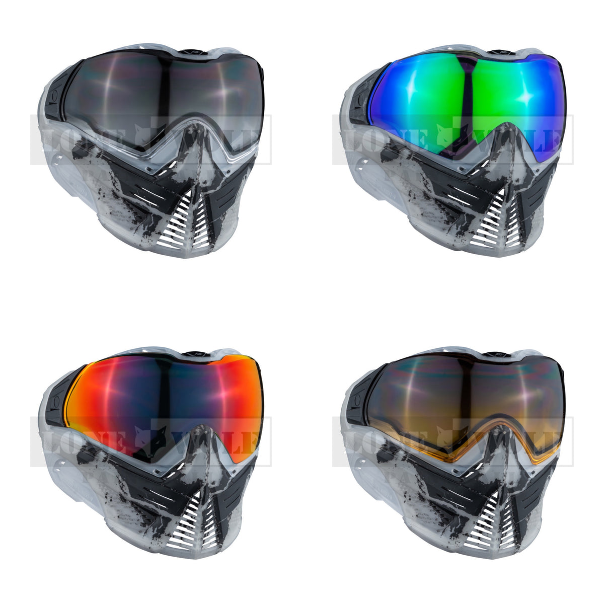 Push Unite - Infamous Clear Skull – Lone Wolf Paintball