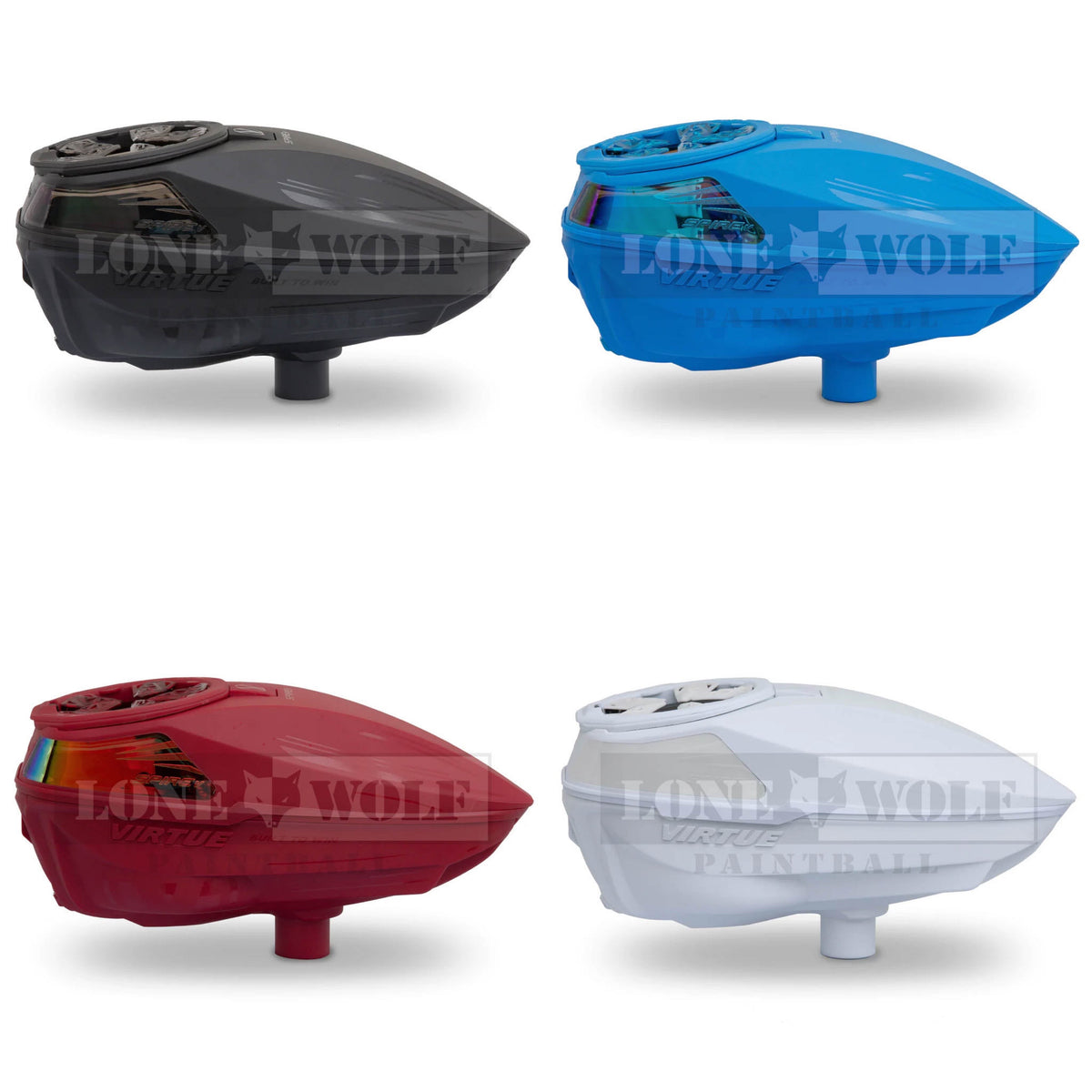 Virtue Spire V Electronic Paintball Loader – Lone Wolf Paintball